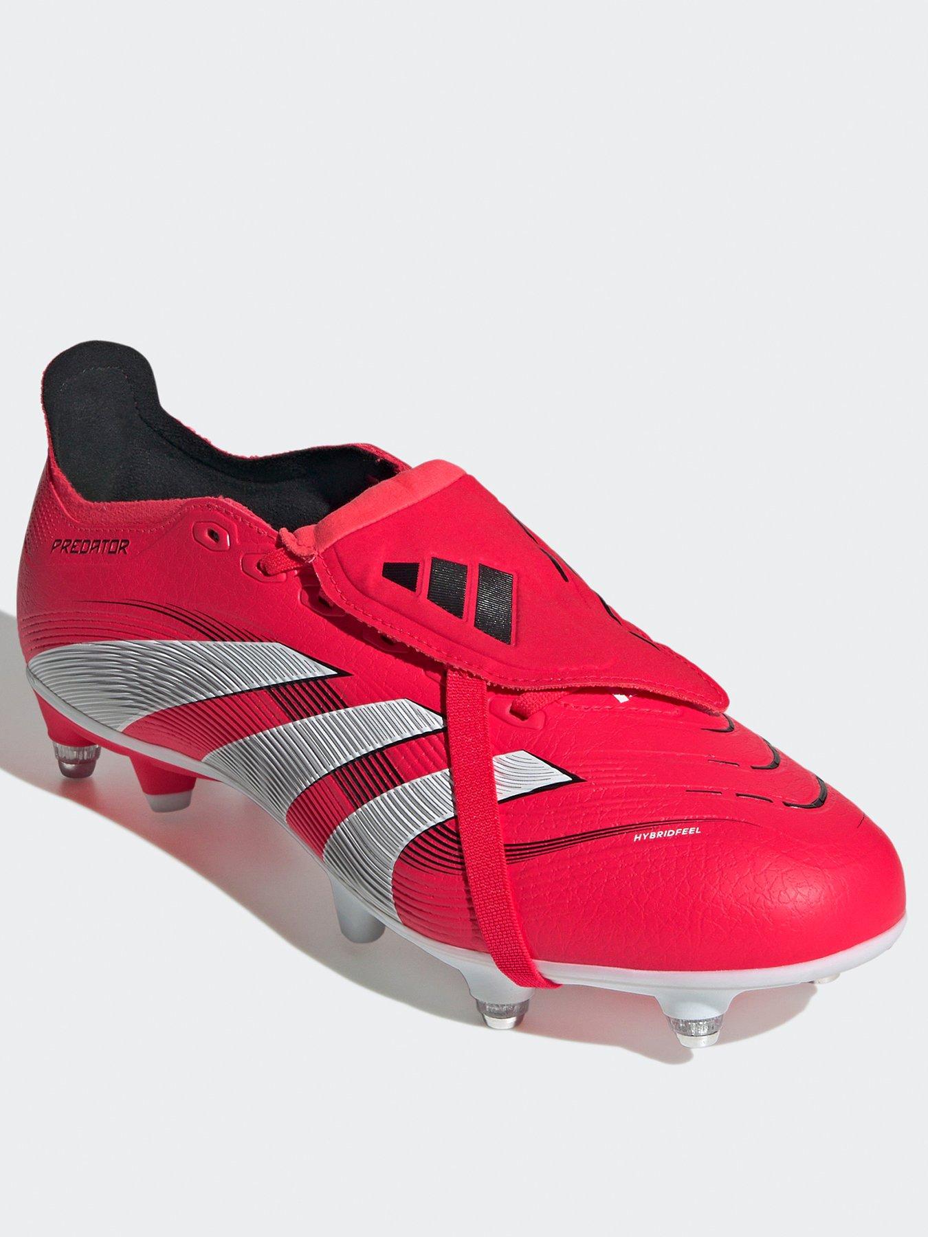 adidas Mens Predator League Fold-Over Tongue Soft Ground Football Boot ...