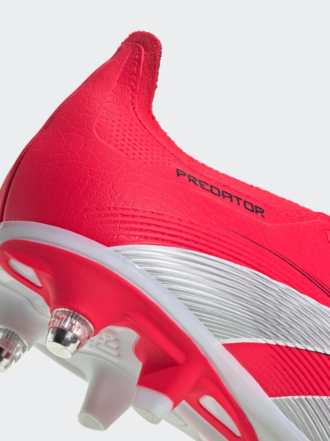 adidas Mens Predator League Fold-Over Tongue Soft Ground Football Boot ...