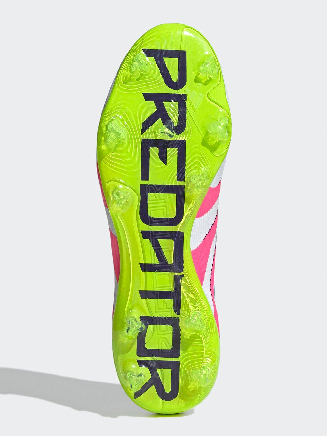 adidas Mens Predator Pro Firm Ground Football Boot - White | Very
