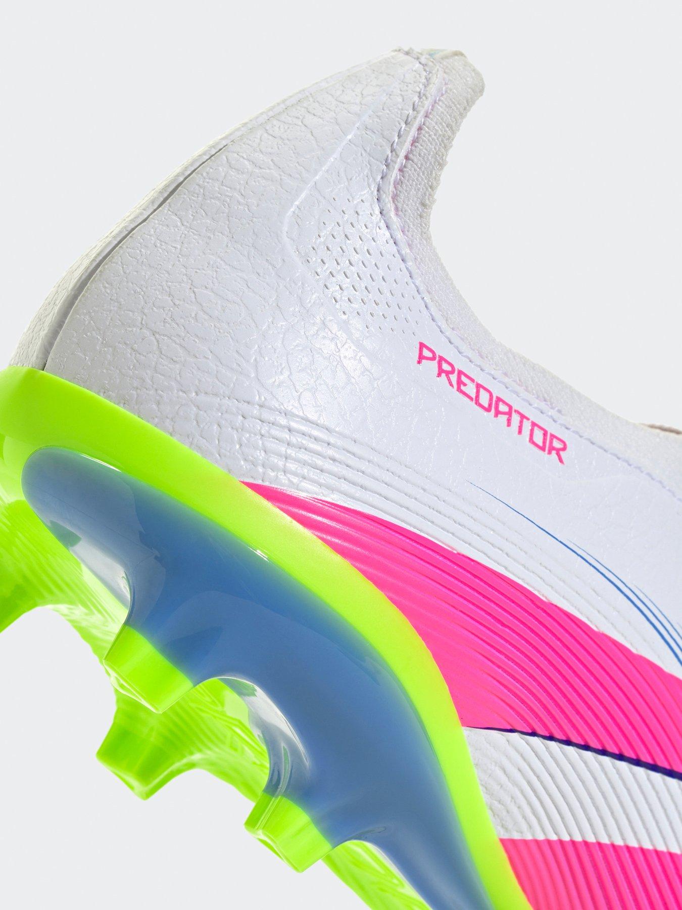 adidas Mens Predator League Laceless Firm Ground Football Boot - White ...