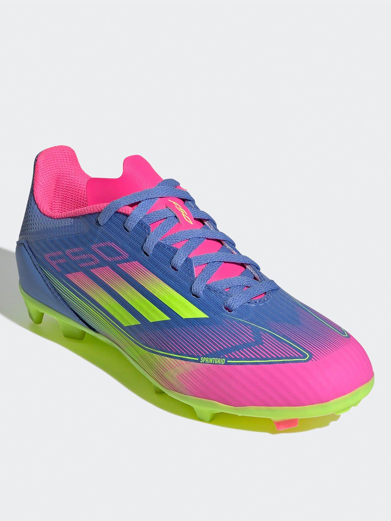 adidas Junior F50 League Firm Ground Football Boot - Blue | Very