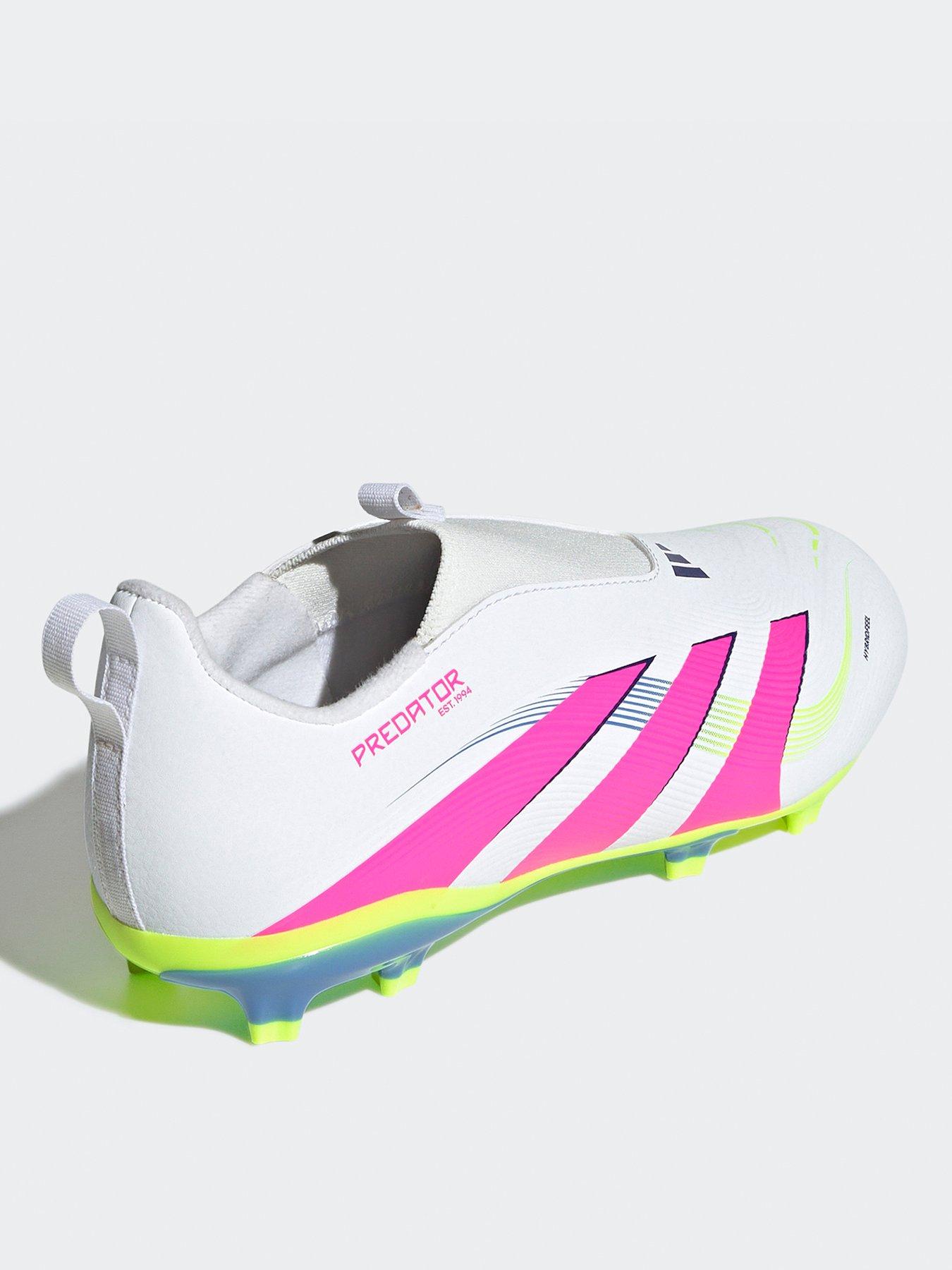 adidas Junior Predator League Laceless Firm Ground Football Boot ...
