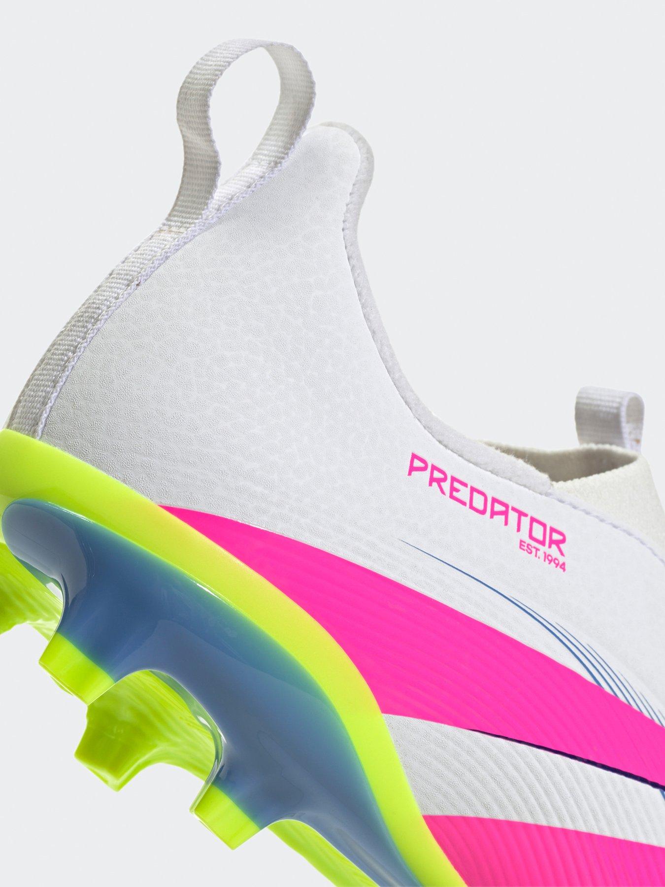 adidas Junior Predator League Laceless Firm Ground Football Boot ...