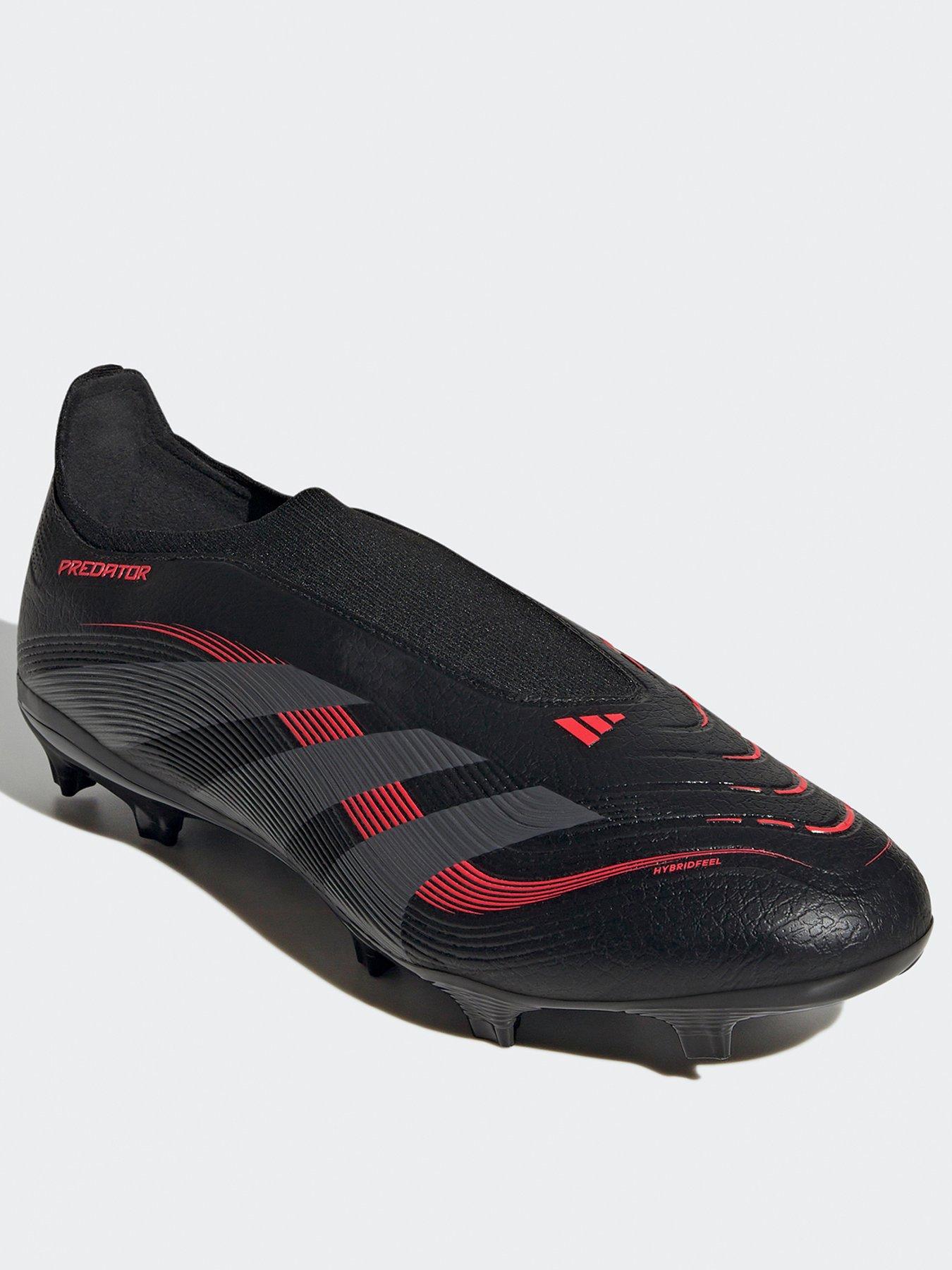 adidas Mens Predator League Laceless Firm Ground Football Boot - Black ...