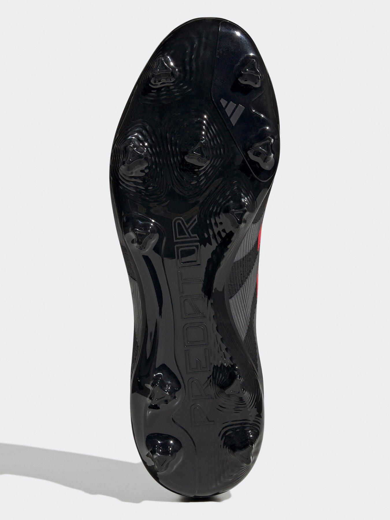 adidas Mens Predator League Laceless Firm Ground Football Boot - Black ...