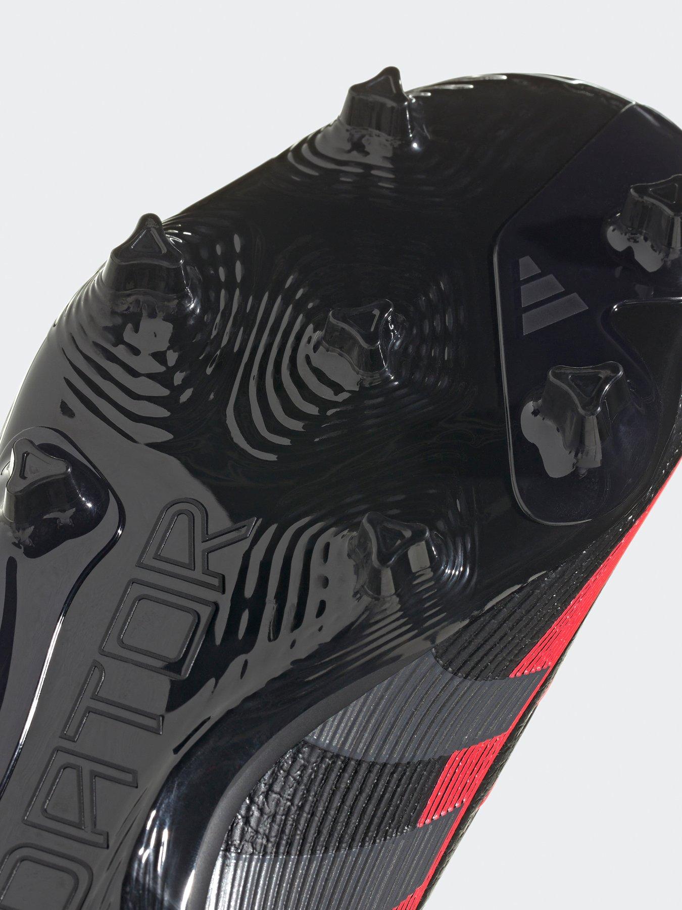 adidas Mens Predator League Laceless Firm Ground Football Boot - Black ...