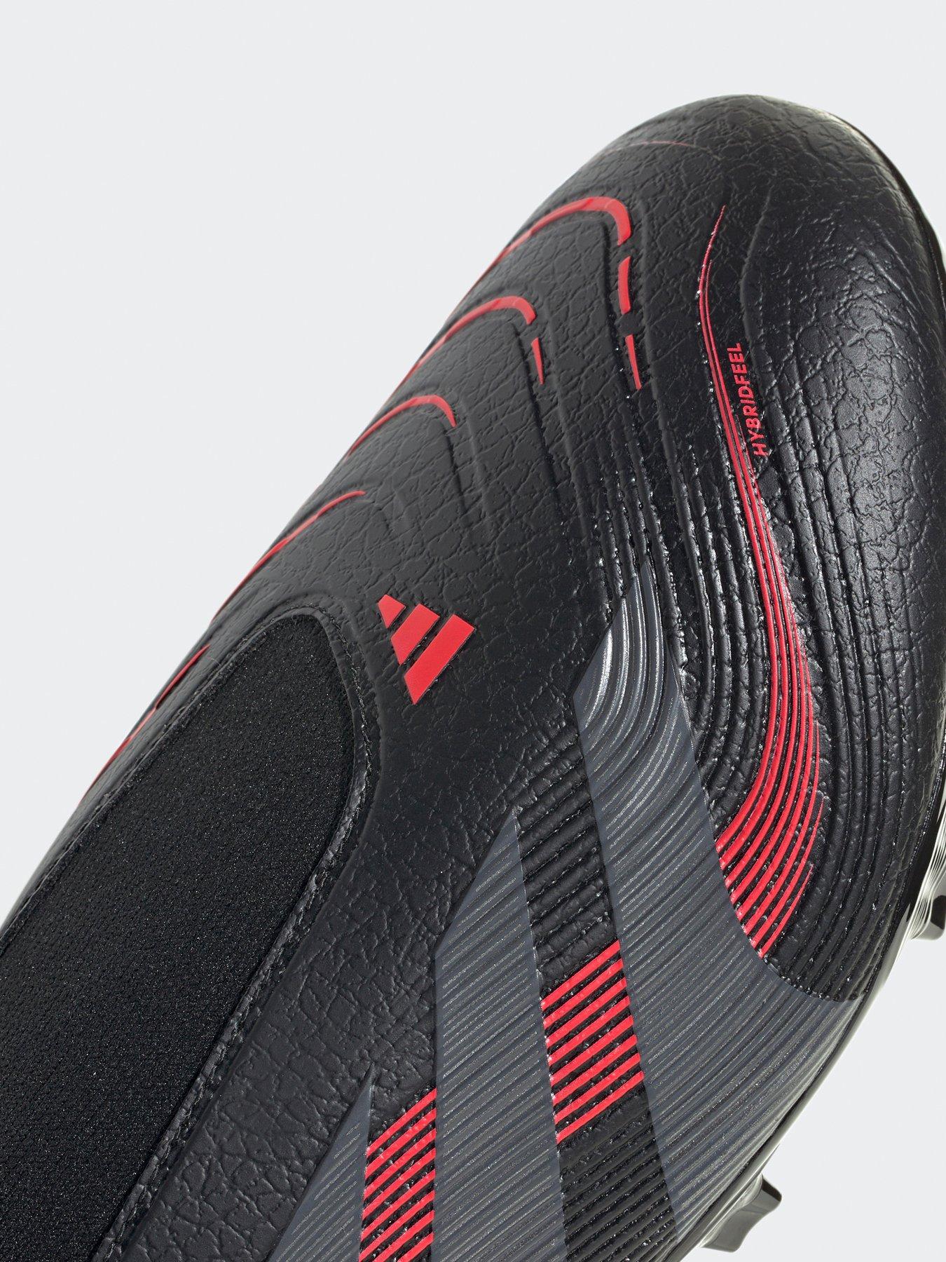 adidas Mens Predator League Laceless Firm Ground Football Boot - Black ...
