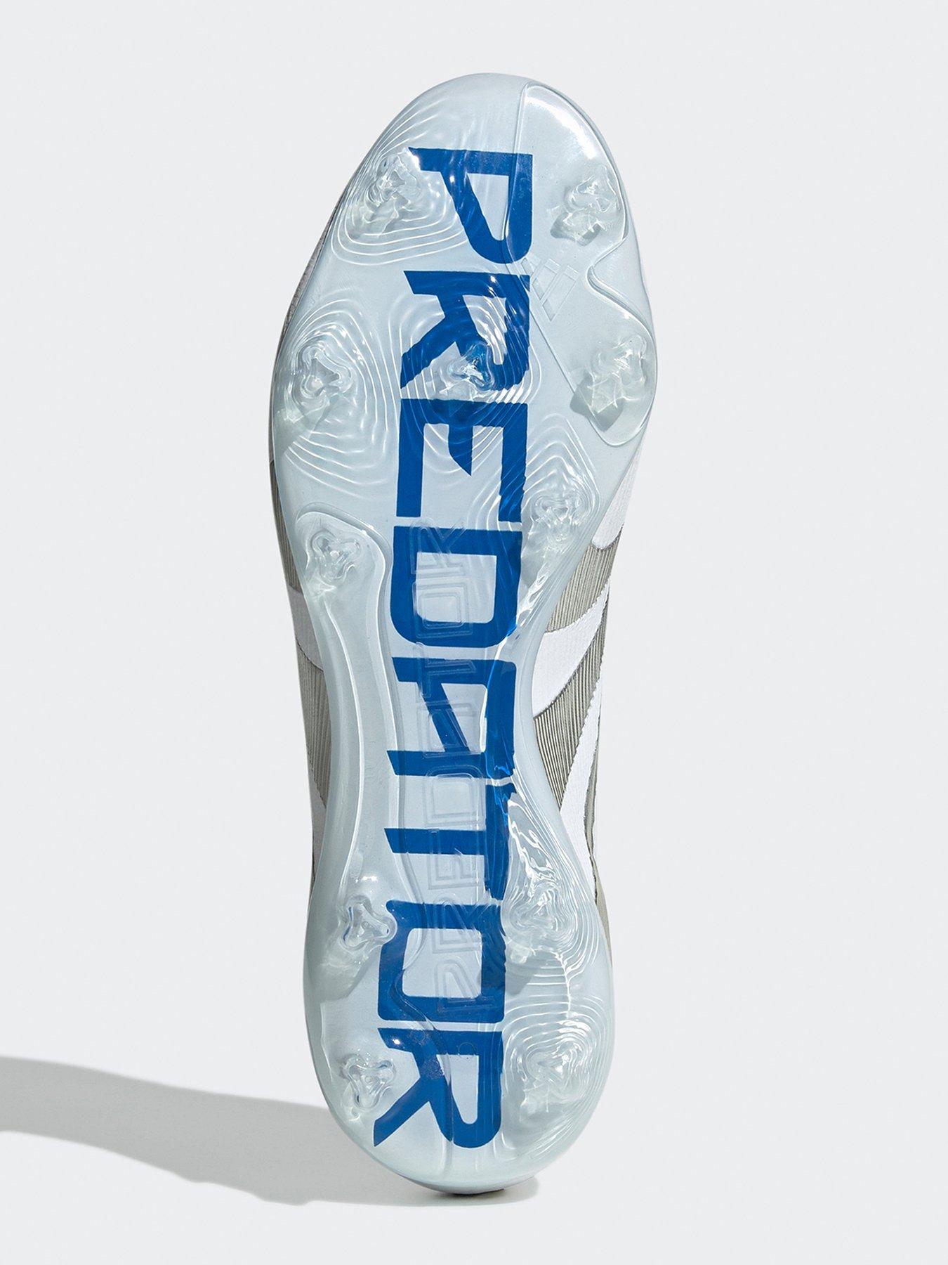 adidas Mens Predator Pro Firm Ground Football Boot - White | Very