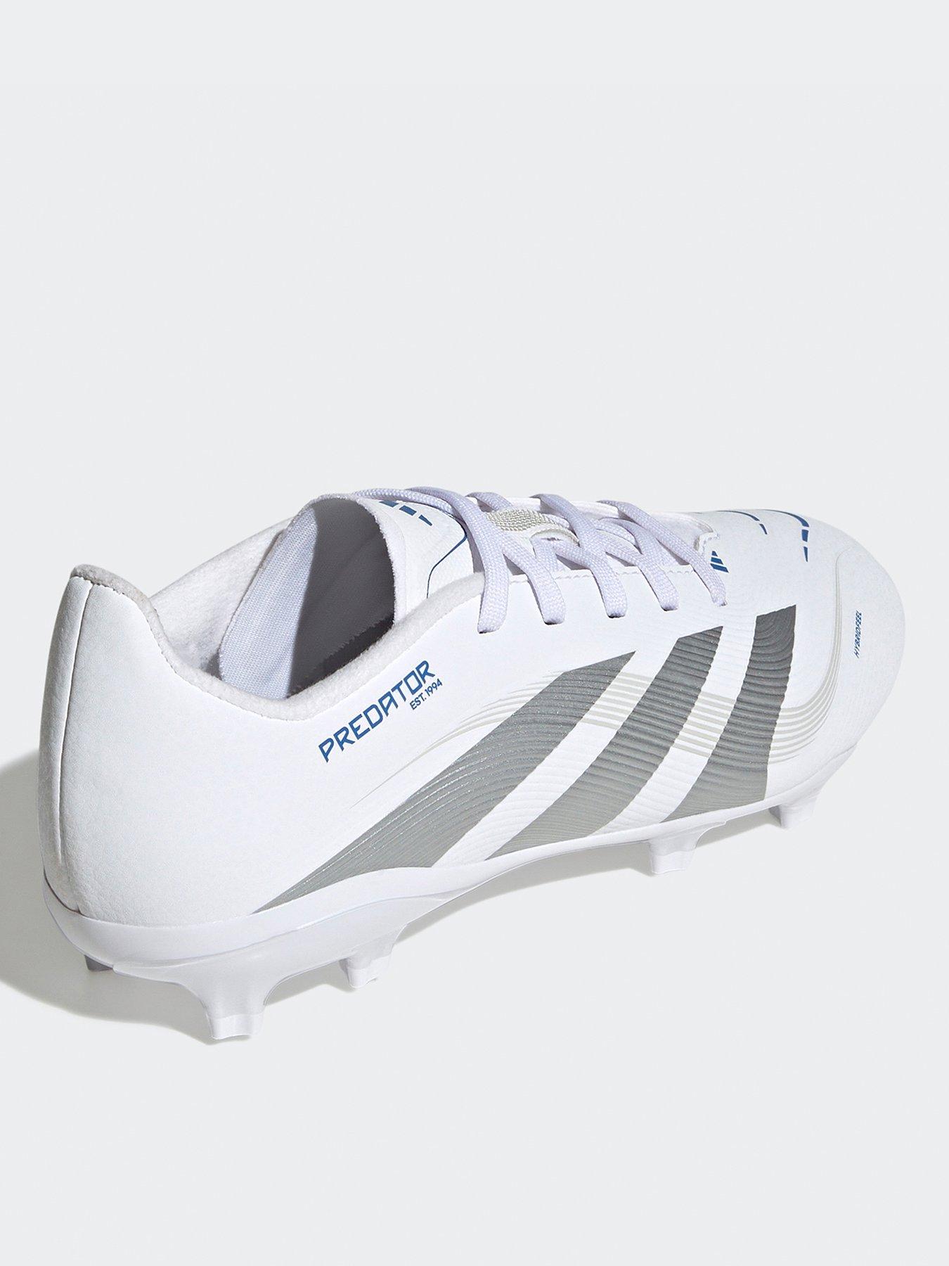 adidas Junior Predator League Firm Ground Football Boot - White | Very