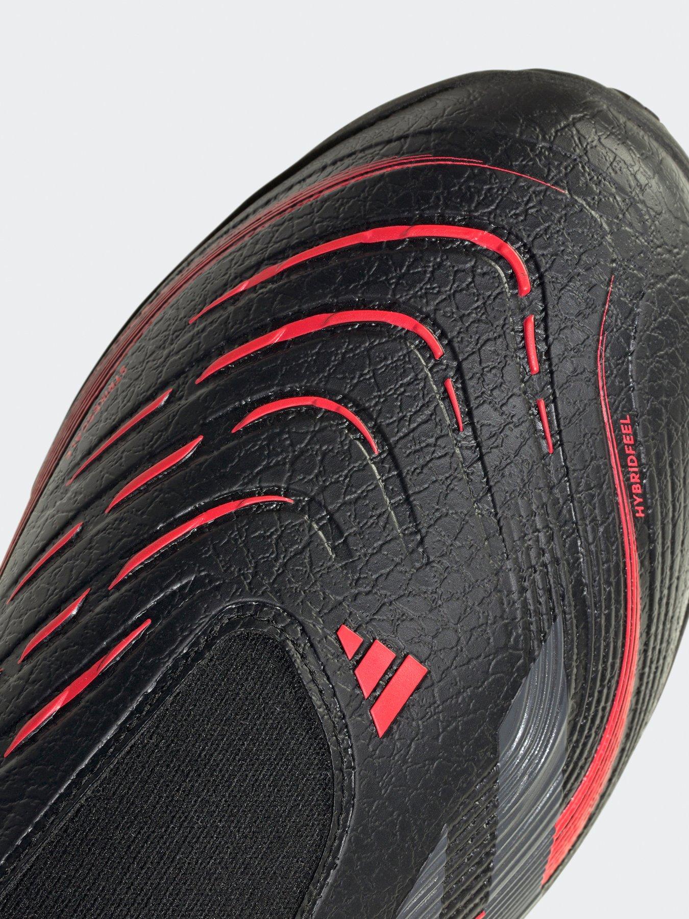adidas Mens Predator League Laceless Astro Turf Football Boot - Black ...
