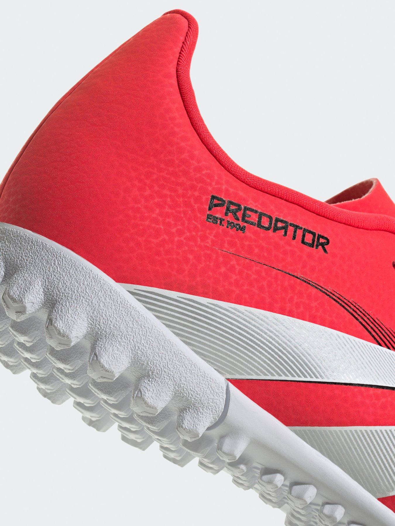 adidas Junior Predator Club Astro Turf Football Boot - Red | Very