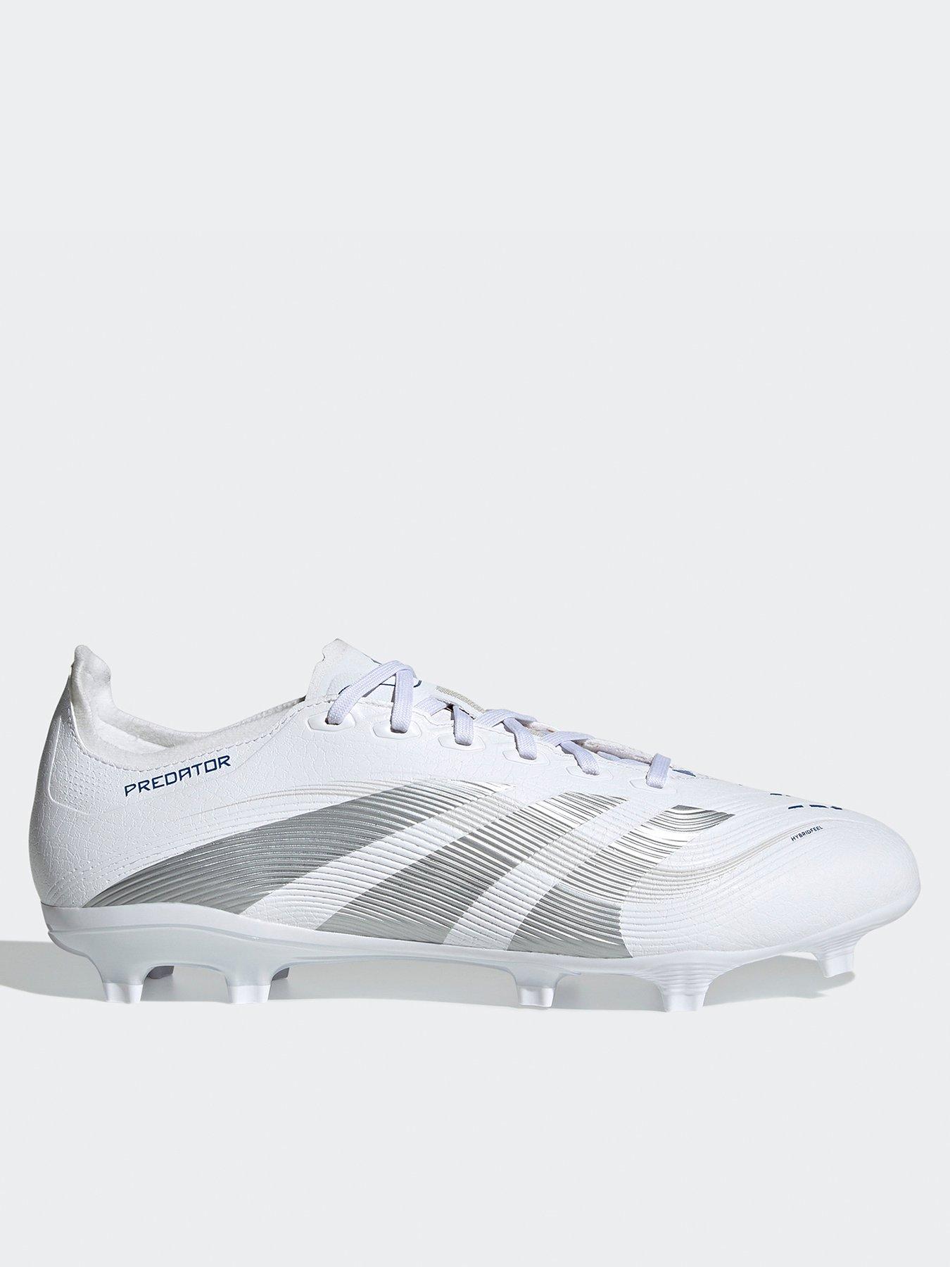 adidas Mens Predator League Firm Ground Football Boot - White | Very
