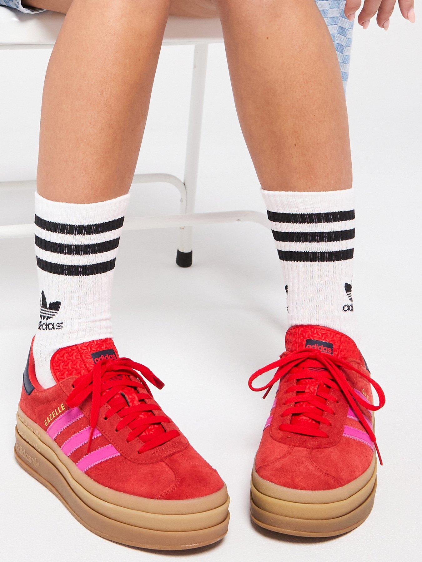 Women | Red | adidas originals gazelle bold | Standard | Very