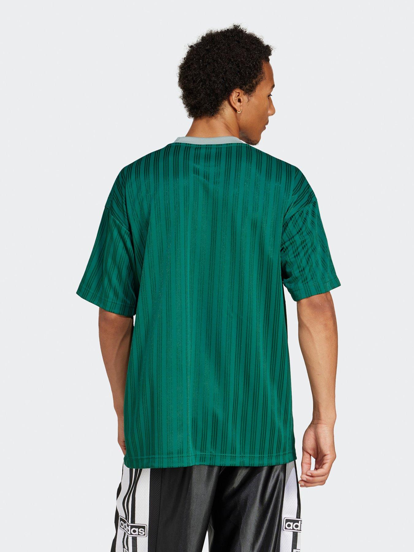 adidas Originals Men's Adicolor Poly T-Shirt - Collegiate Green | Very