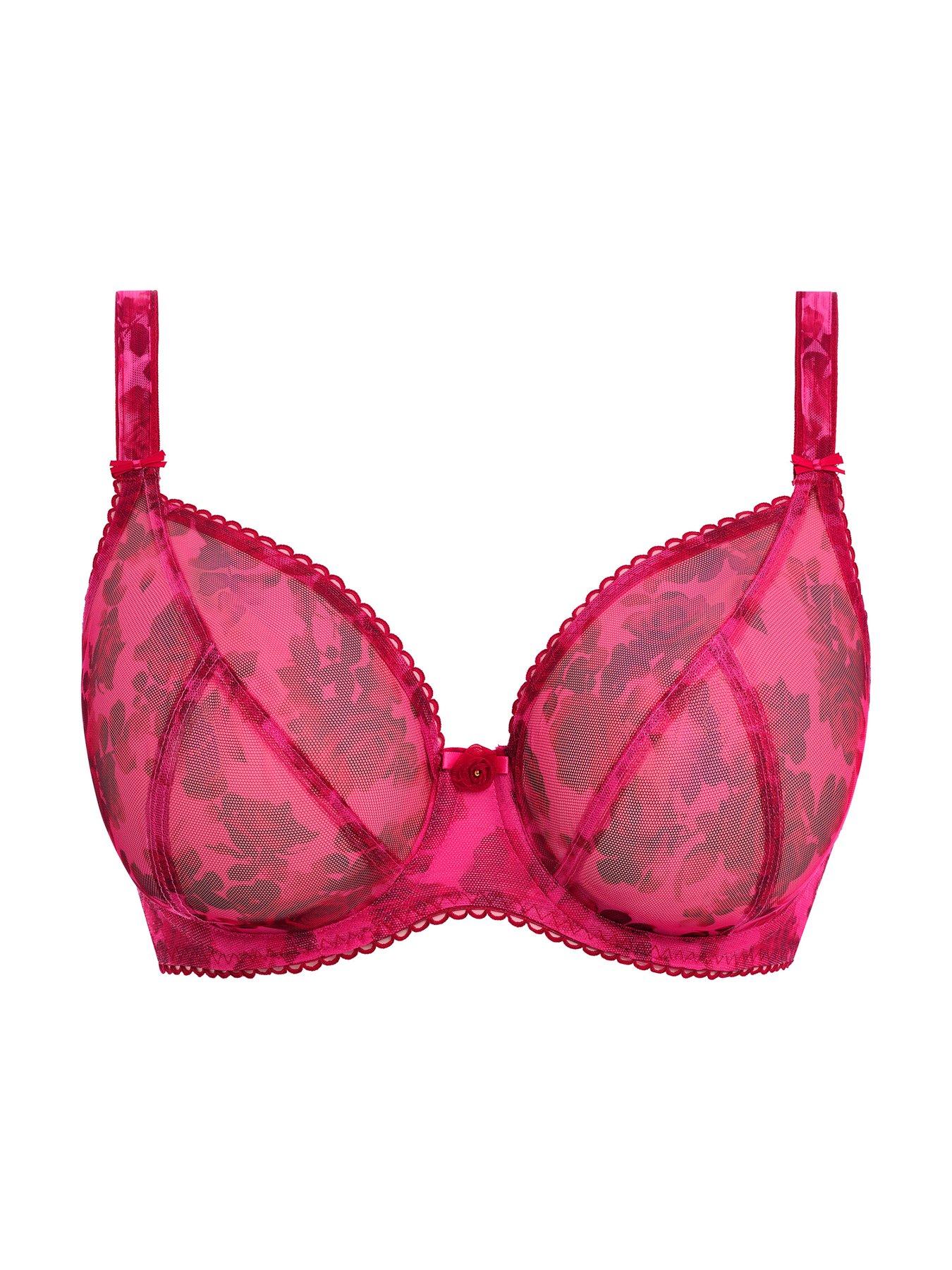 Freya Rose Blossom Underwired Plunge Bra - Rose | Very