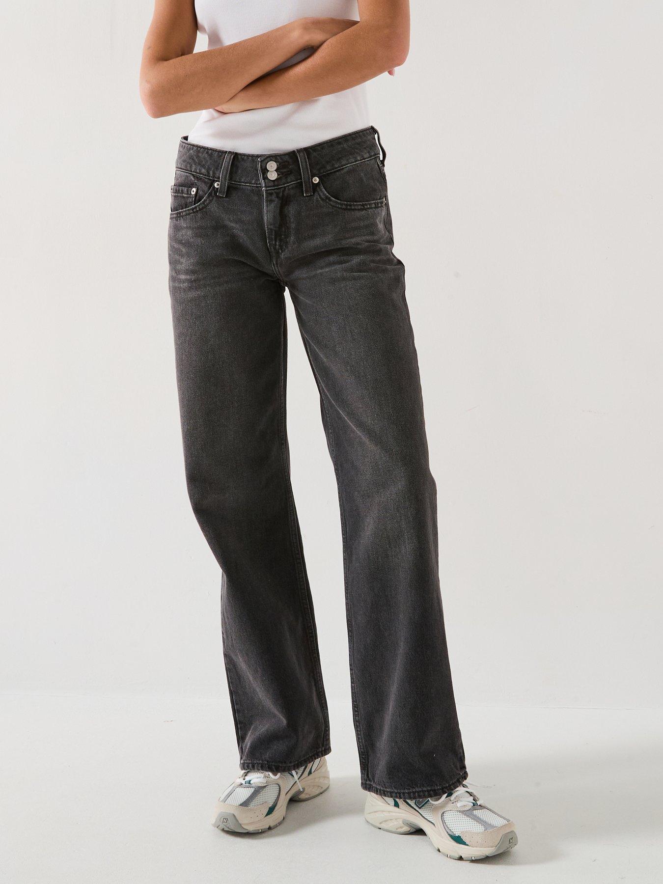 Levi's Superlow Jeans - Mic Dropped - Black | Very