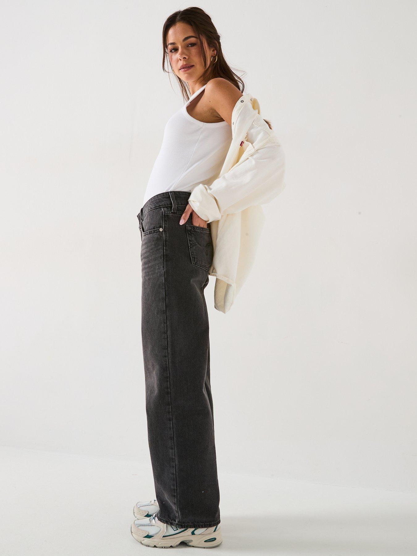 Levi's Superlow Jeans - Mic Dropped - Black | Very