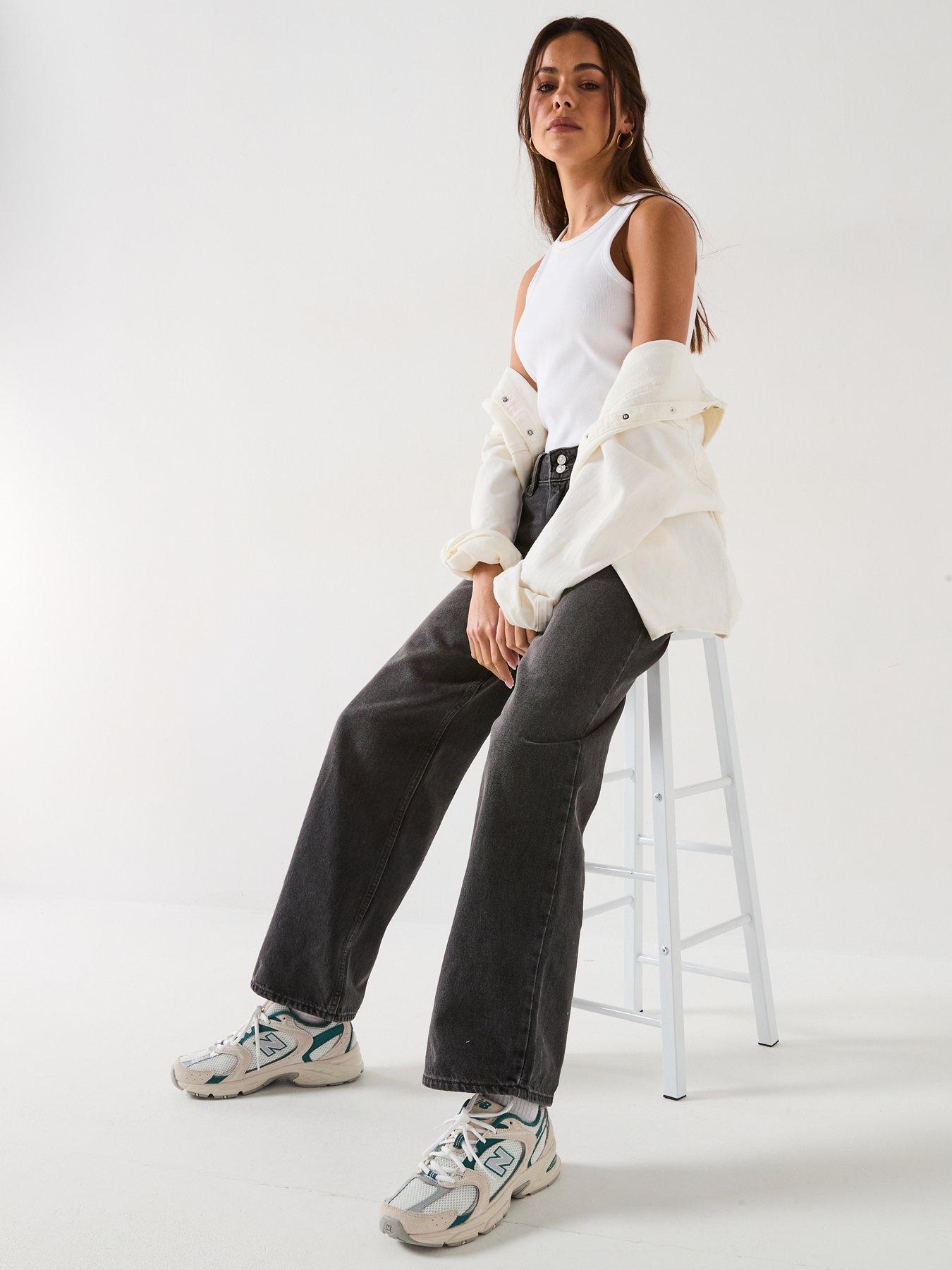 Levi's Superlow Jeans - Mic Dropped - Black | Very