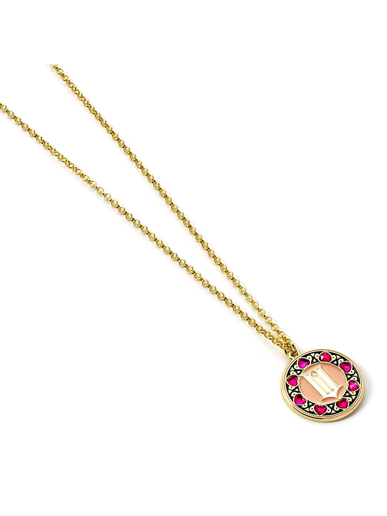 Wicked 'W' logo with Crystal Border Necklace | Very