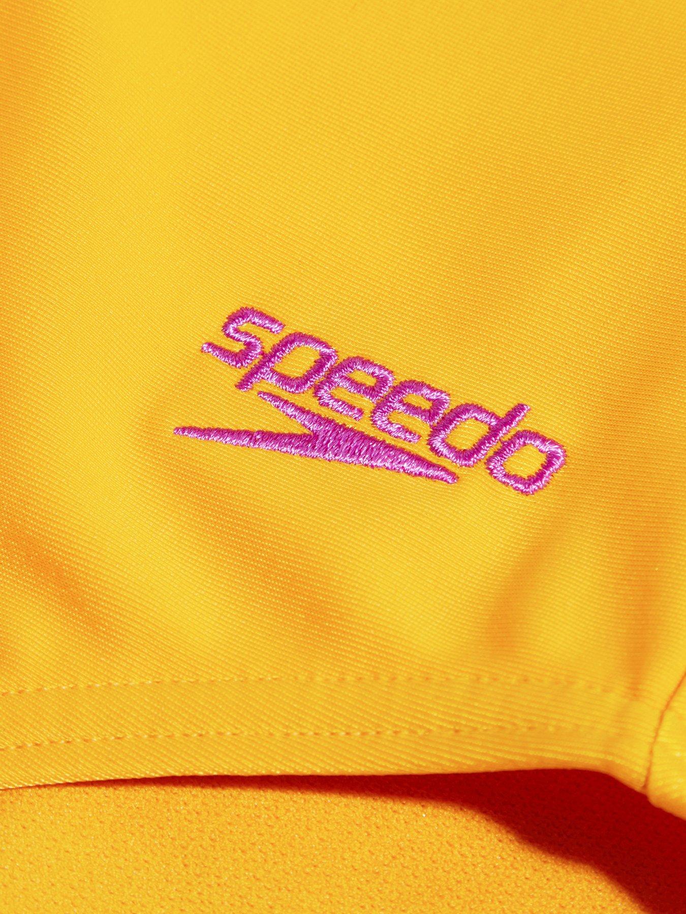 Speedo Womens Adjustable Swimsuit - Yellow | Very