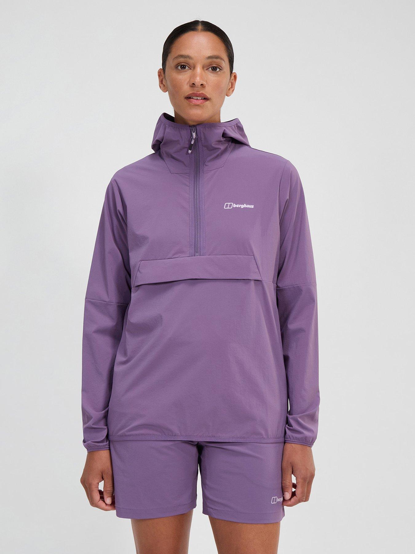Berghaus Womens Wandermoor Wind Smock Jacket - Purple | Very