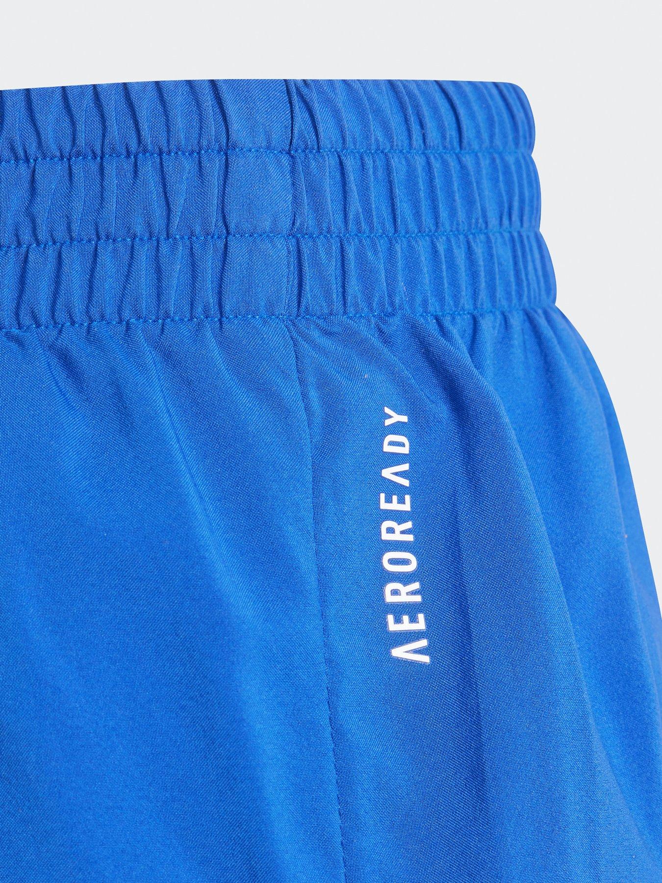 adidas Junior Boys Running Team Shorts - Blue | Very