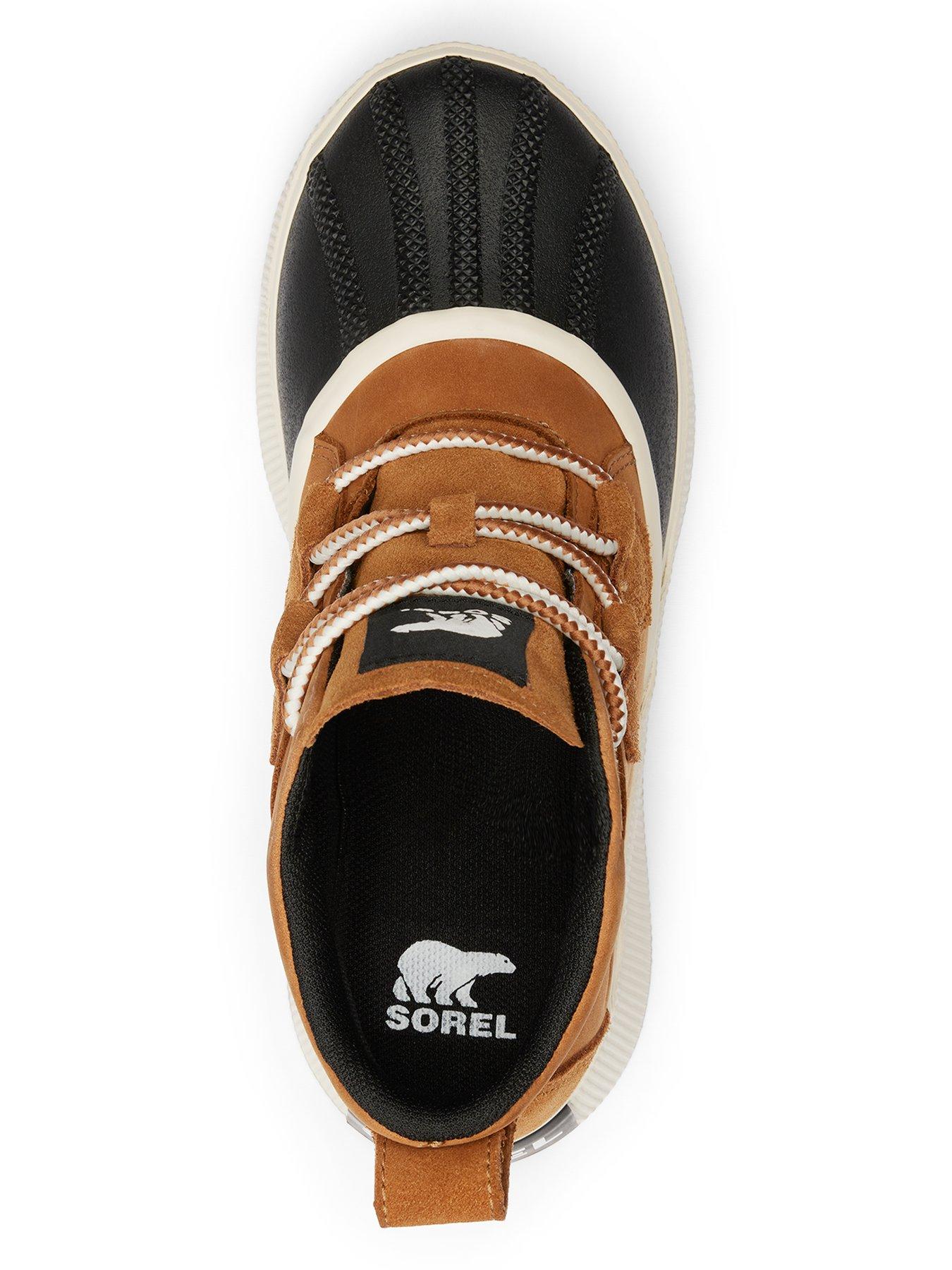 SOREL Womens Out N About 4 Classic Mid Waterproof Sneaker - Brown | Very