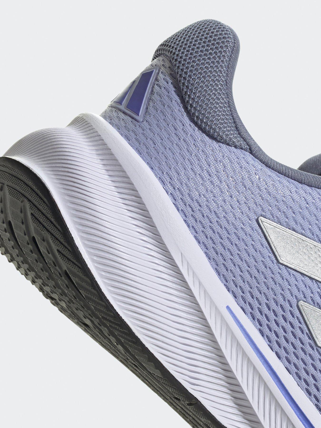 adidas Womens Running Response Trainers - Violet/Silver Met/Cobalt Blue ...
