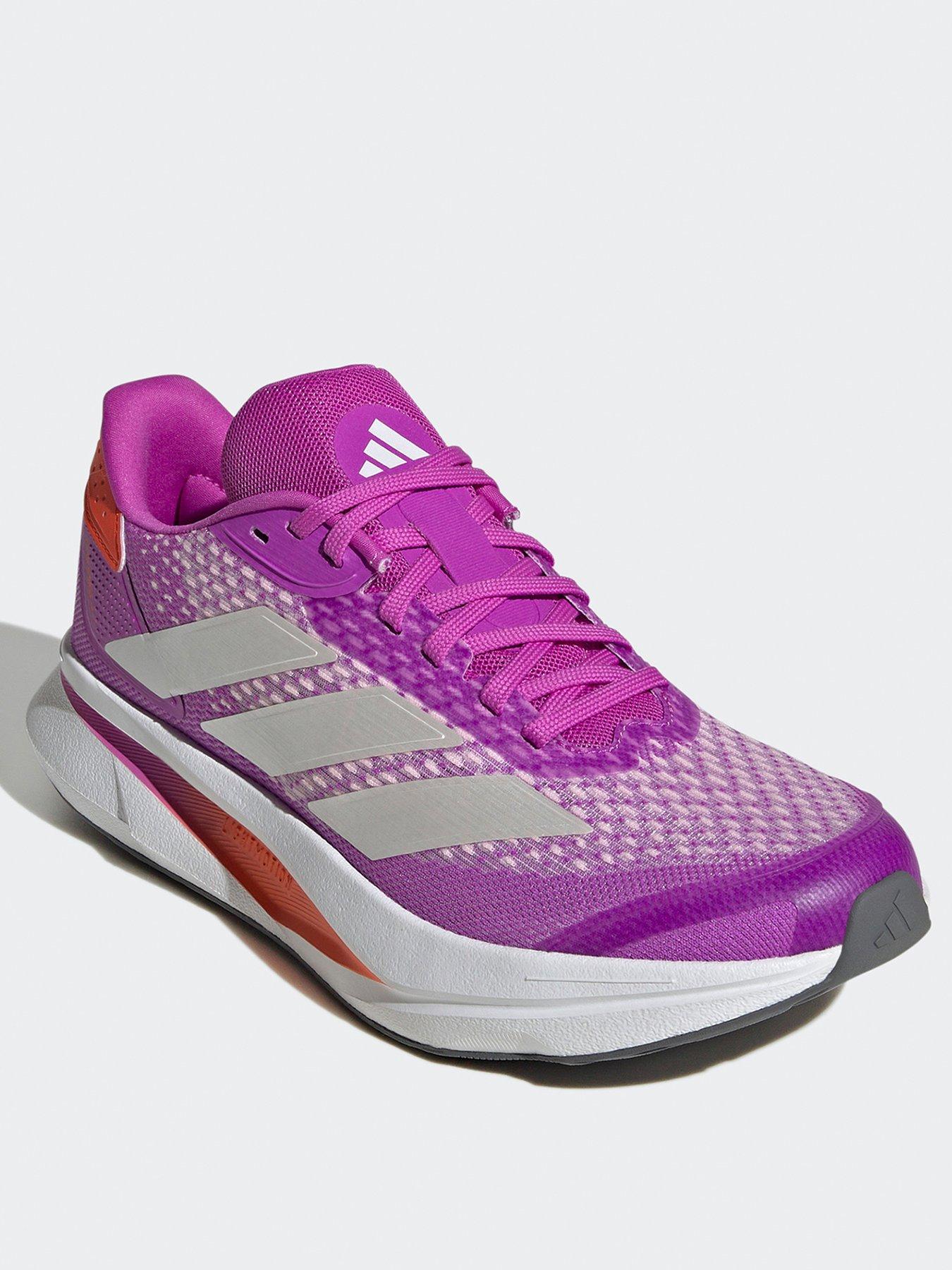 adidas Womens Running Duramo SL2 Trainers - Purple/Impact Orange | Very