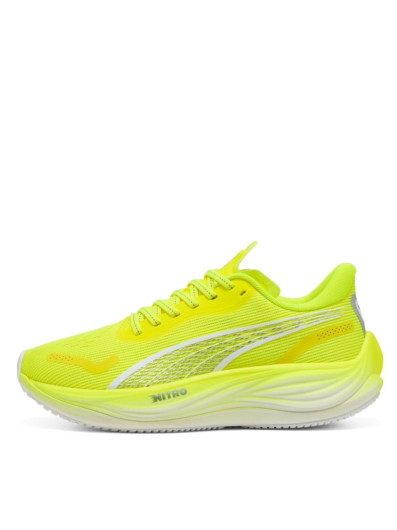 Puma Womens Running Velocity Nitro 3 Trainers - Yellow | Very