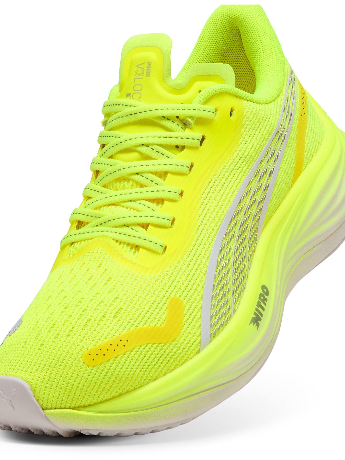 Puma Womens Running Velocity Nitro 3 Trainers - Yellow | Very