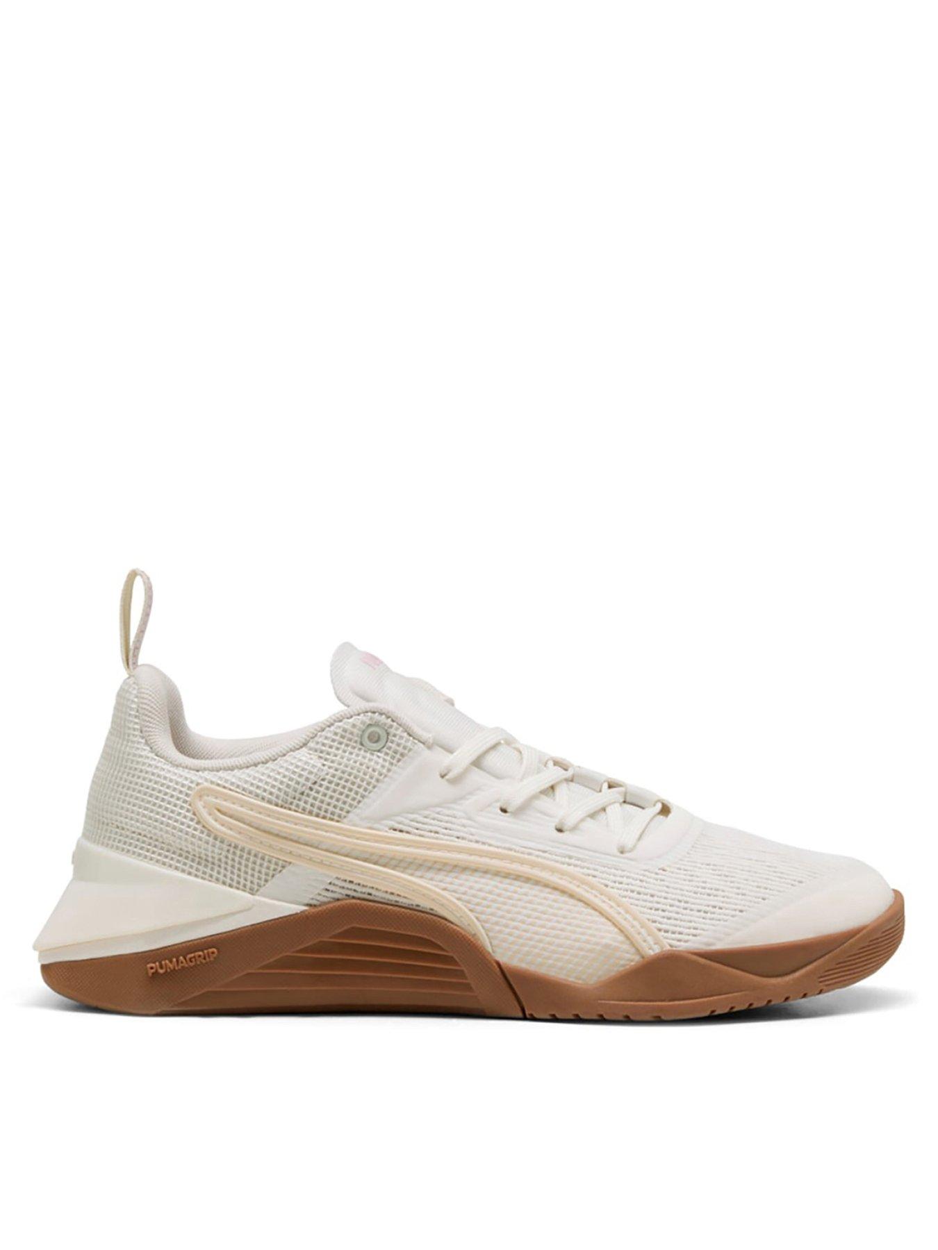 Puma Womens Training Fuse 30 Trainers - Cream | Very
