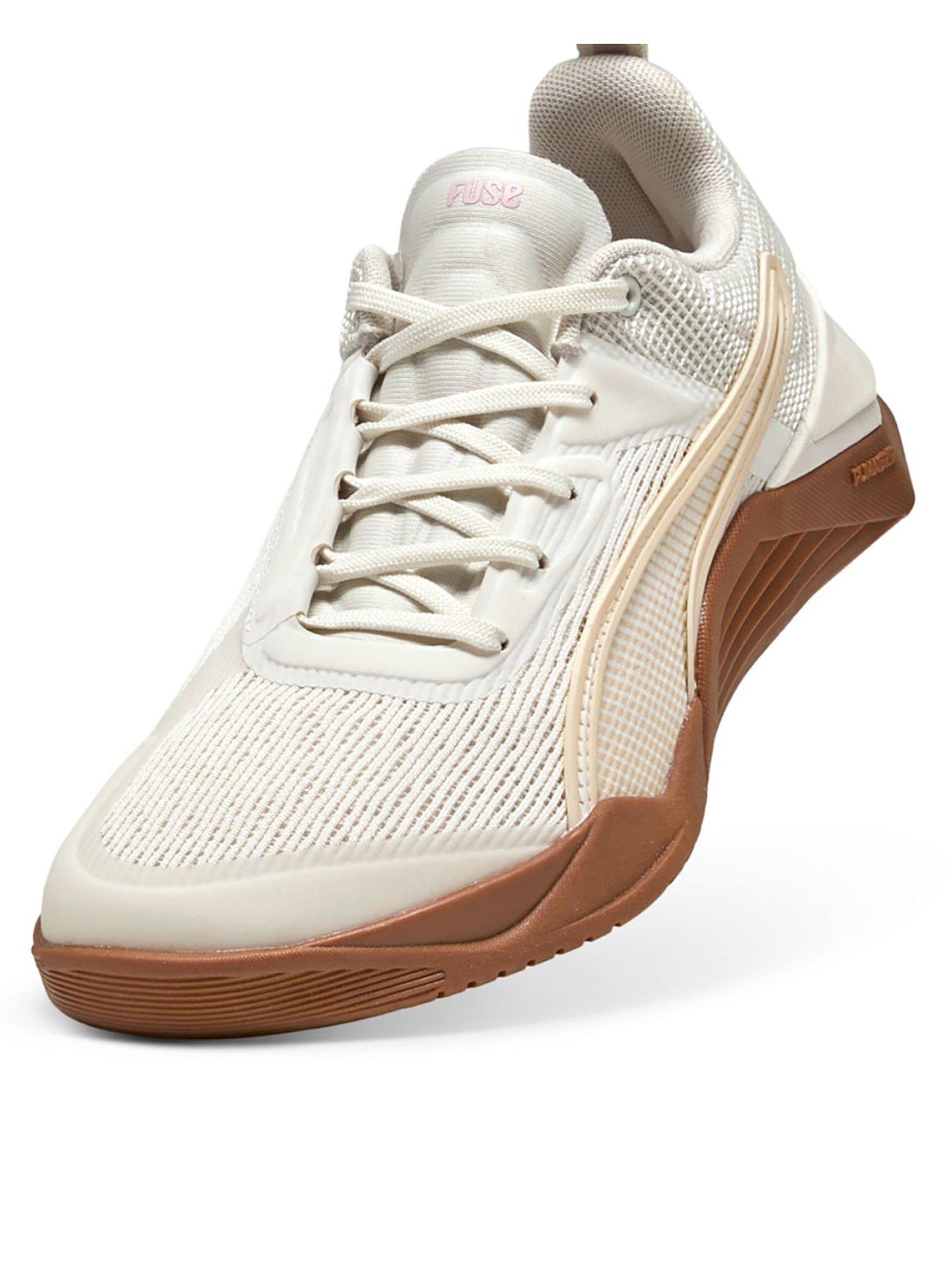 Puma Womens Training Fuse 30 Trainers - Cream | Very