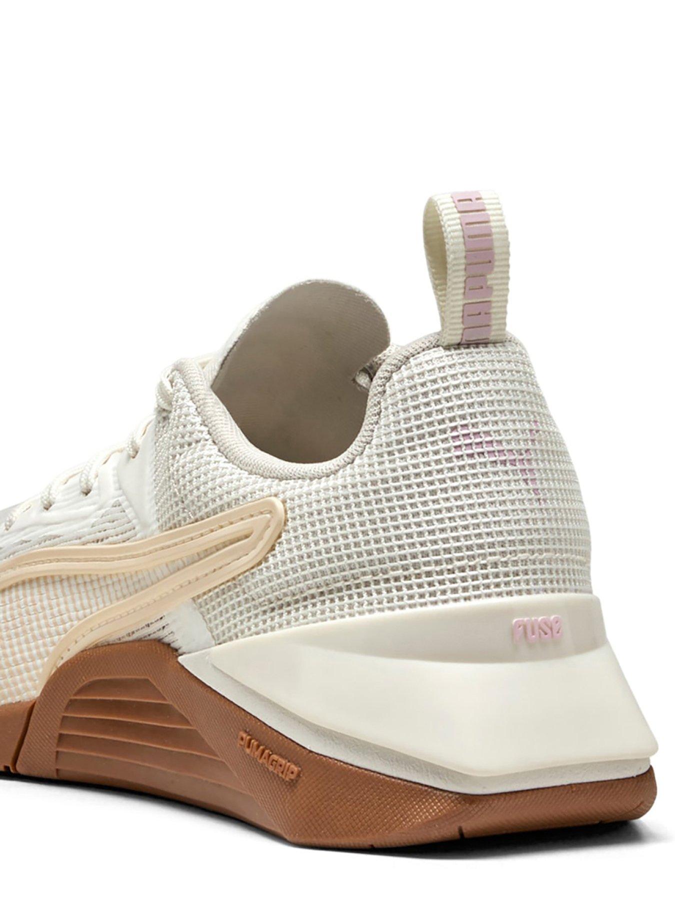 Puma Womens Training Fuse 30 Trainers - Cream | Very