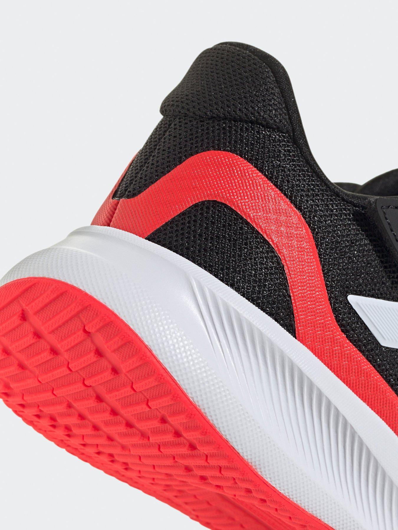 adidas Boys Kids Runfalcon 5 Trainers - Black/White/Red | Very