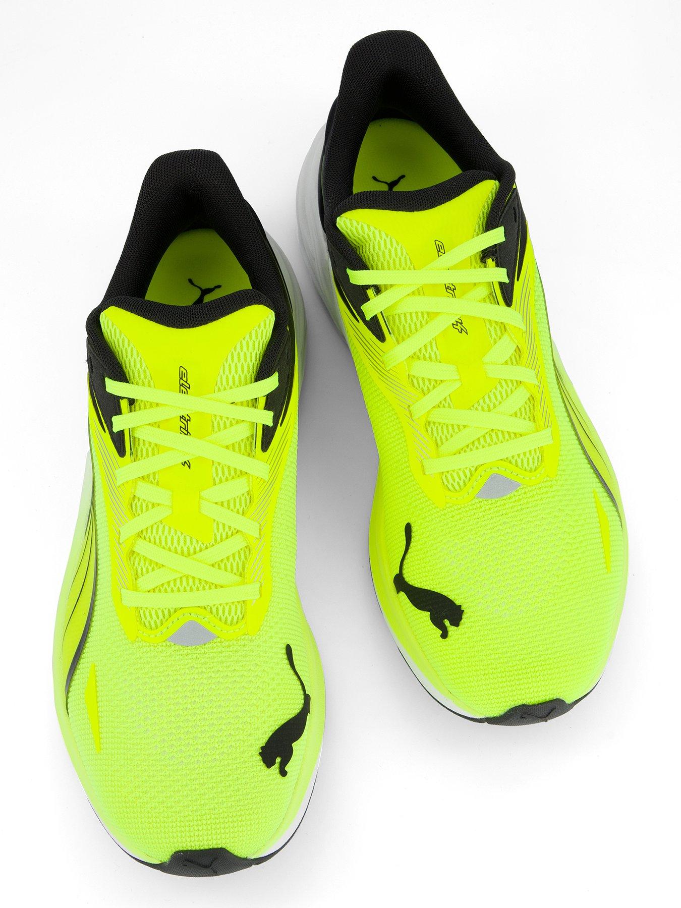 Puma Mens Running Electrify Nitro 4 Trainers - Yellow | Very