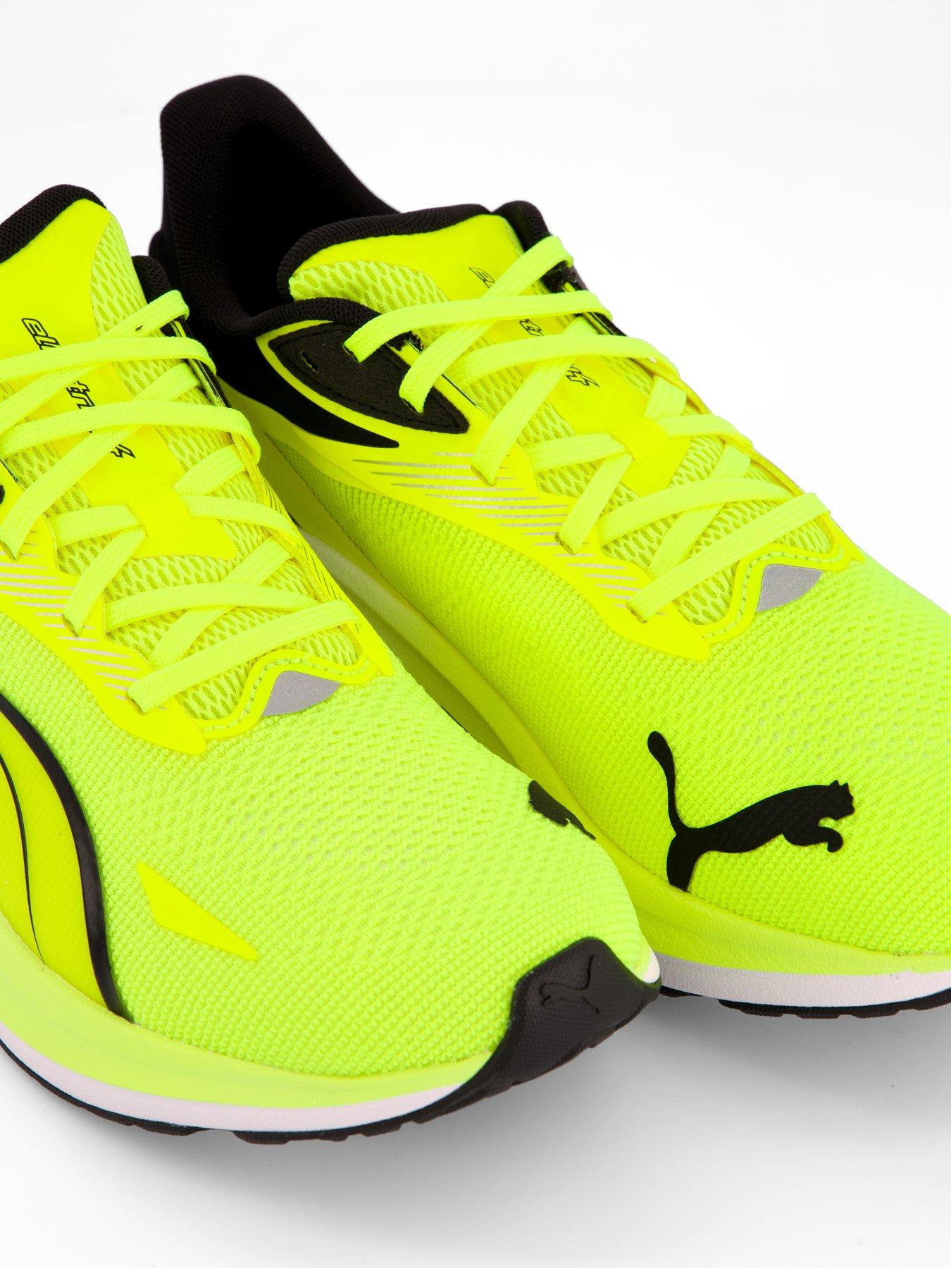 Puma Mens Running Electrify Nitro 4 Trainers - Yellow | Very