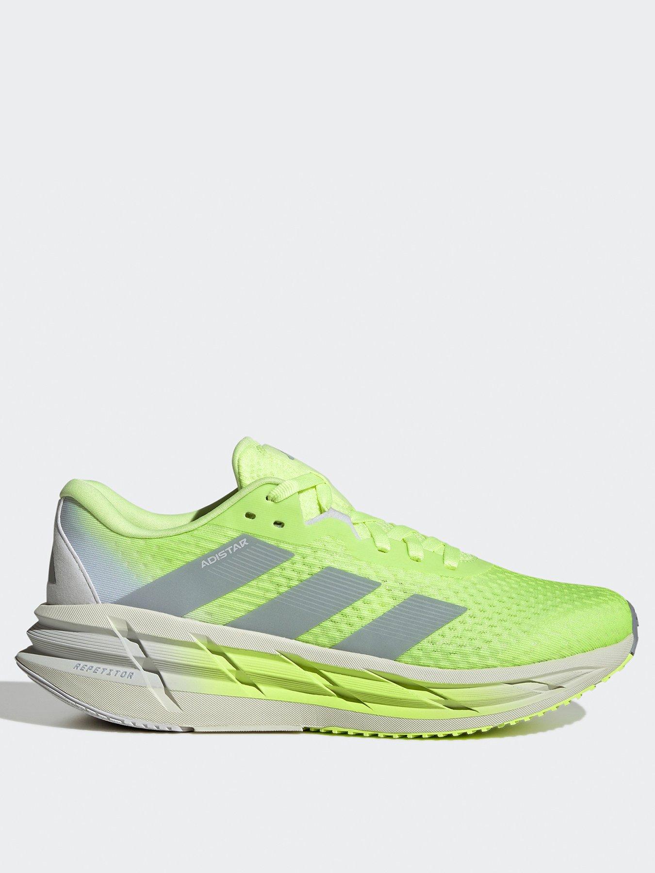 adidas Mens Running Adistar 3 Trainers - Yellow - Yellow/Halo Silver ...