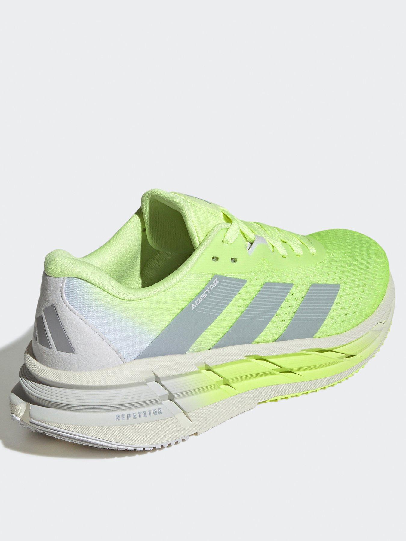 adidas Mens Running Adistar 3 Trainers - Yellow - Yellow/Halo Silver ...