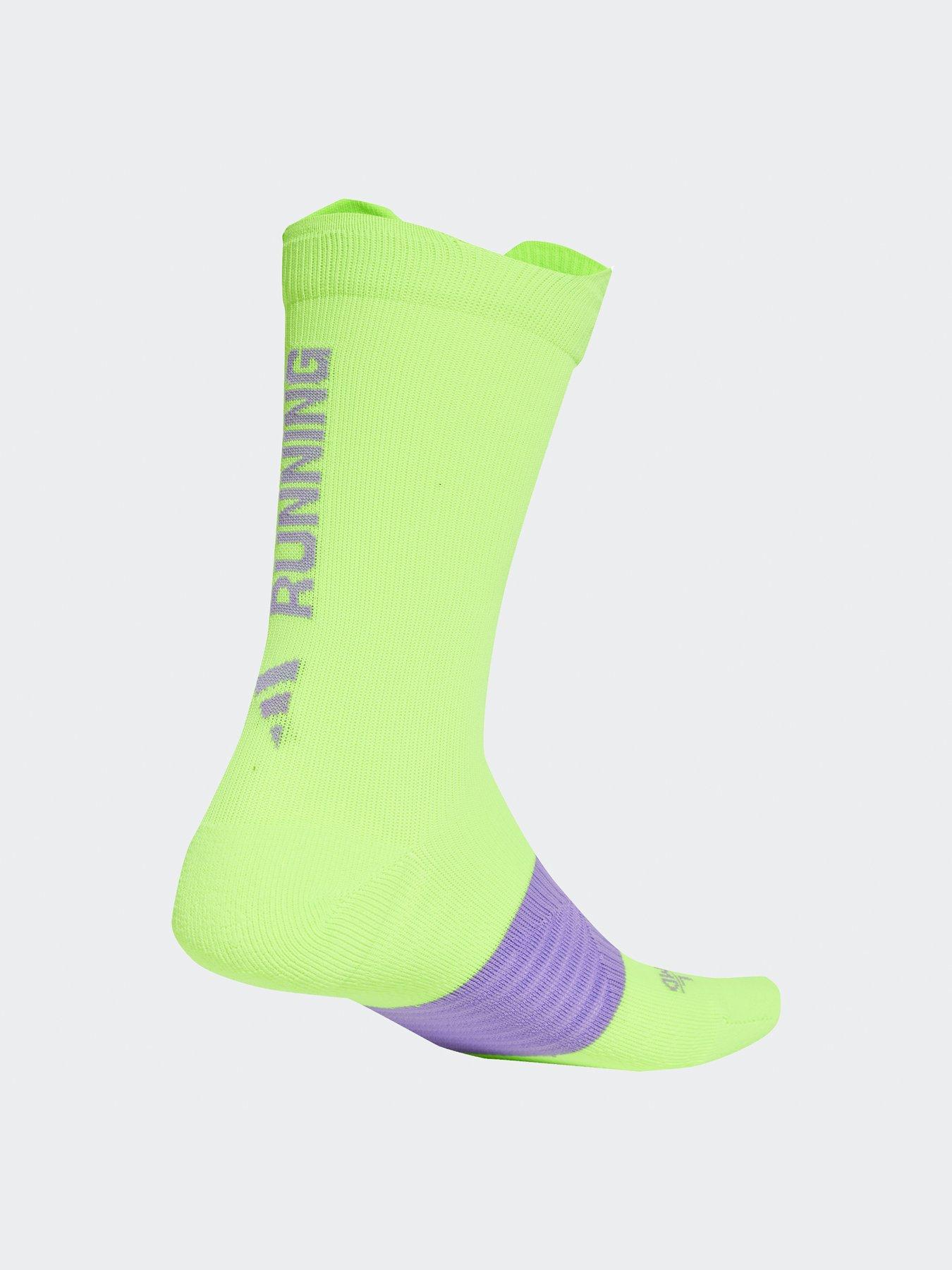 adidas Unisex Running Runxgrafic Socks - Yellow | Very