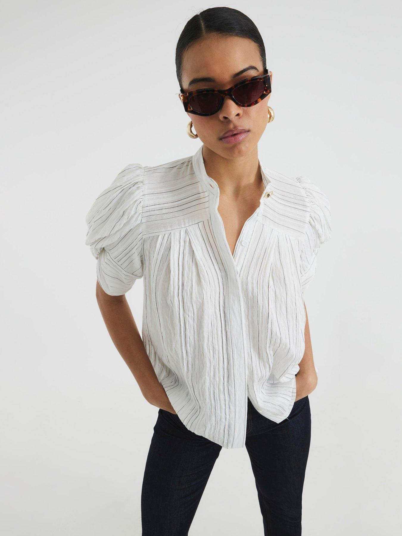 Womens White Blouses - Very
