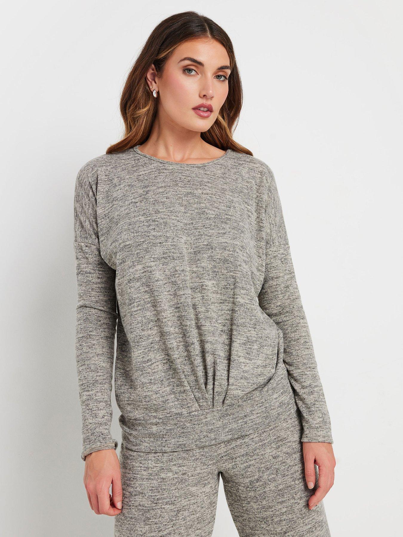 Long Tall Sally Soft Touch Pleated Top - Natural | Very