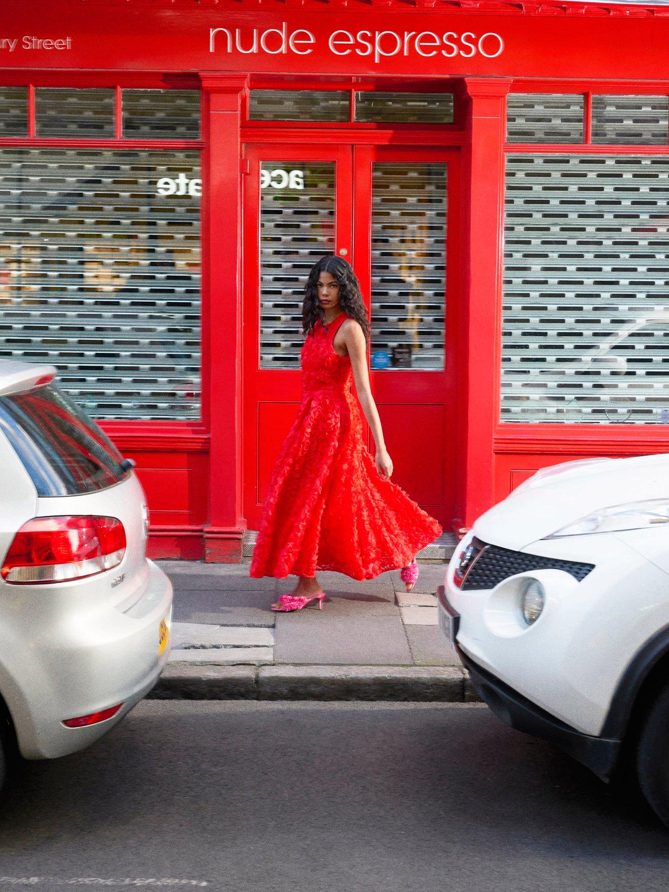 River Island Rose Prom Dress - Red | Very