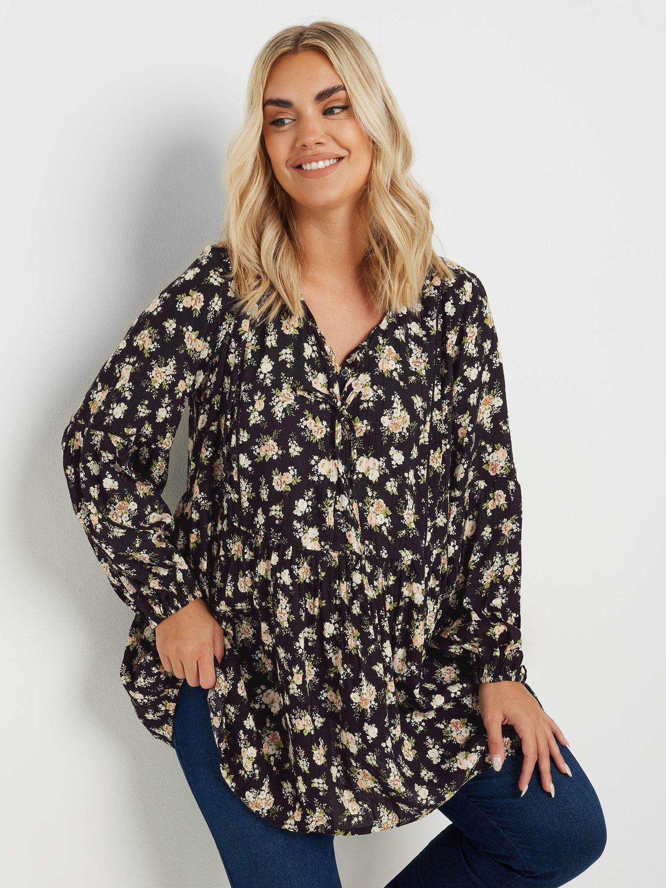 Women | Casual | Black | 40 | Tunics | Very