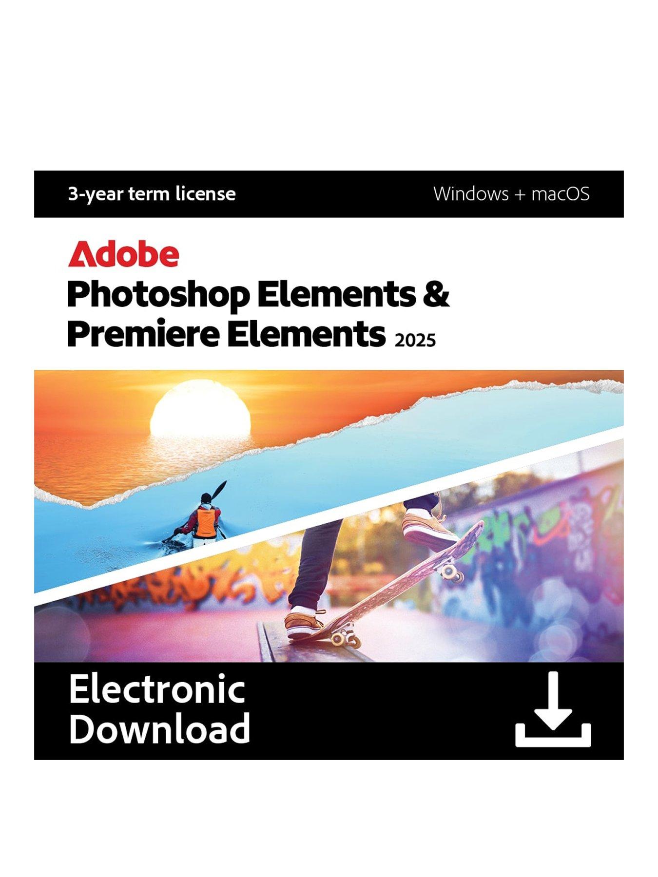 Adobe Photoshop and Premiere Elements 2025 | Very