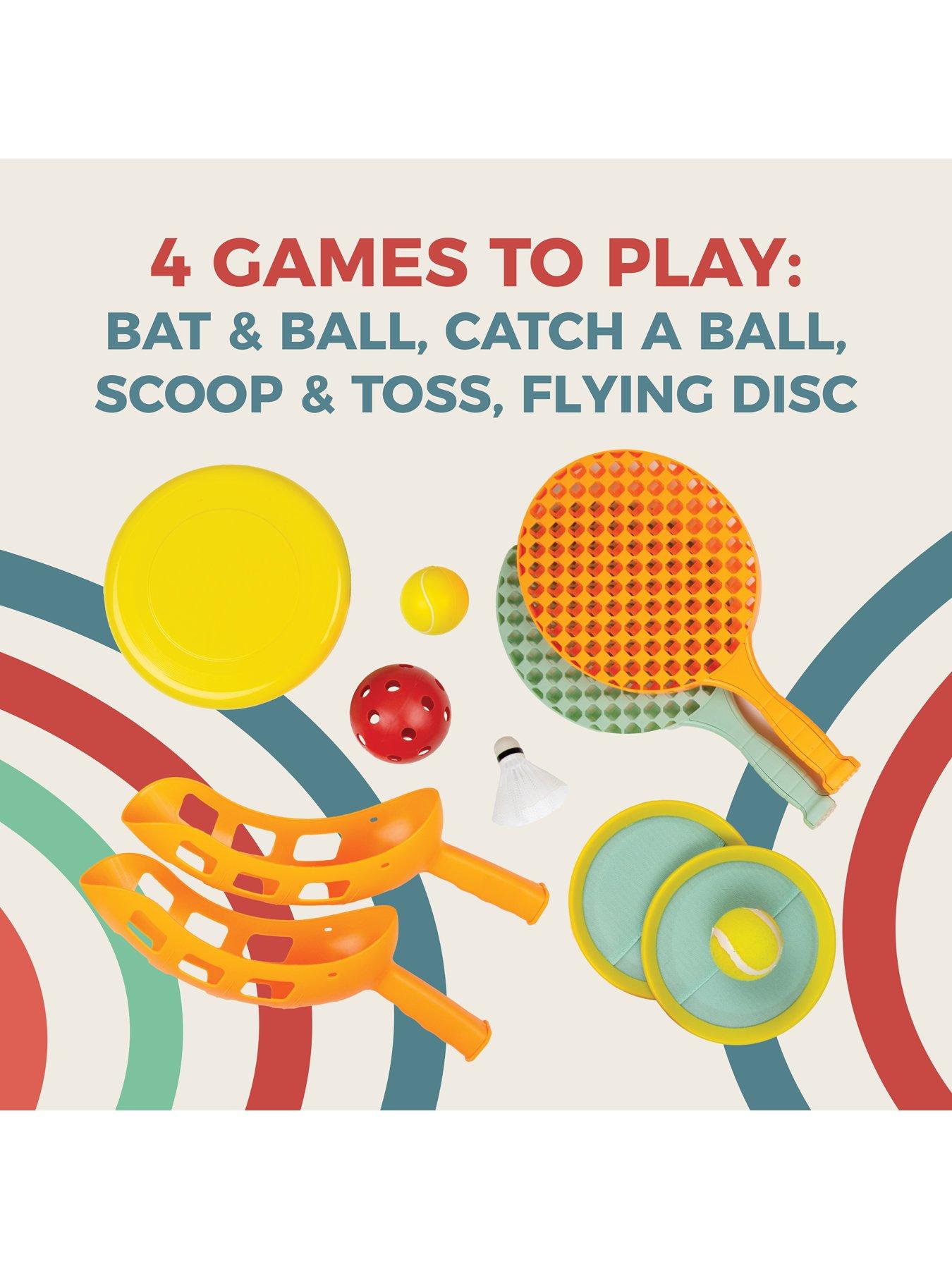 TP 5 In 1 Multiplay (Bat & Ball, Catch A Ball, Scoop & Toss, Flying ...