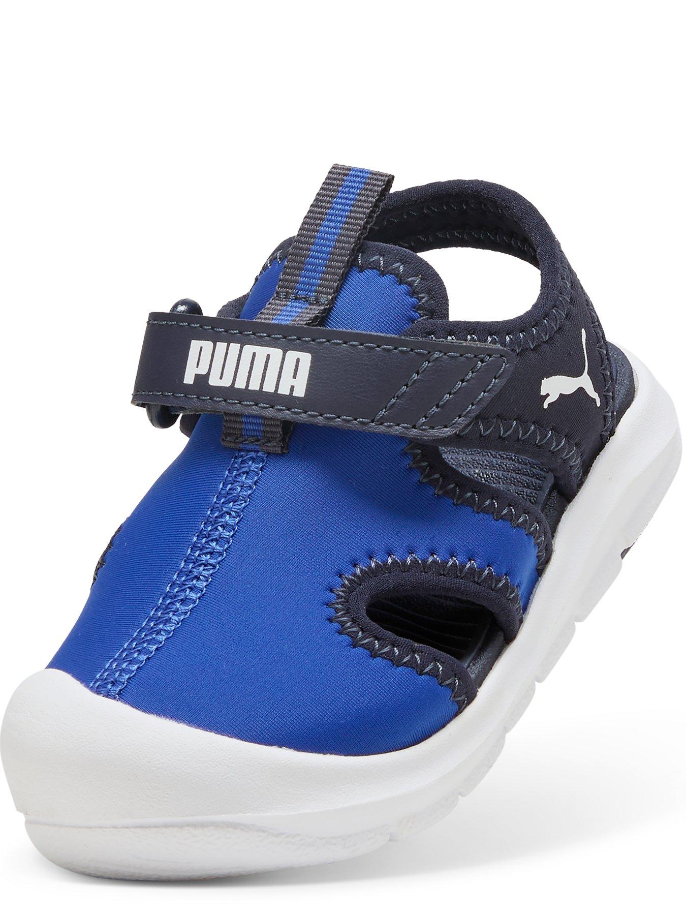 Puma Infant Boys Fun Racer Sandal - Vivid Blue-Puma White-New Navy | Very