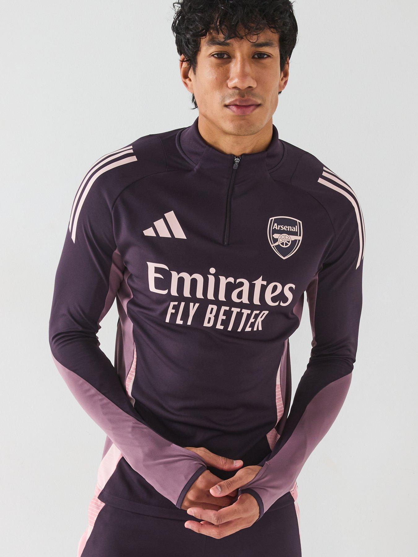 adidas Mens Arsenal Training Top - Purple | Very