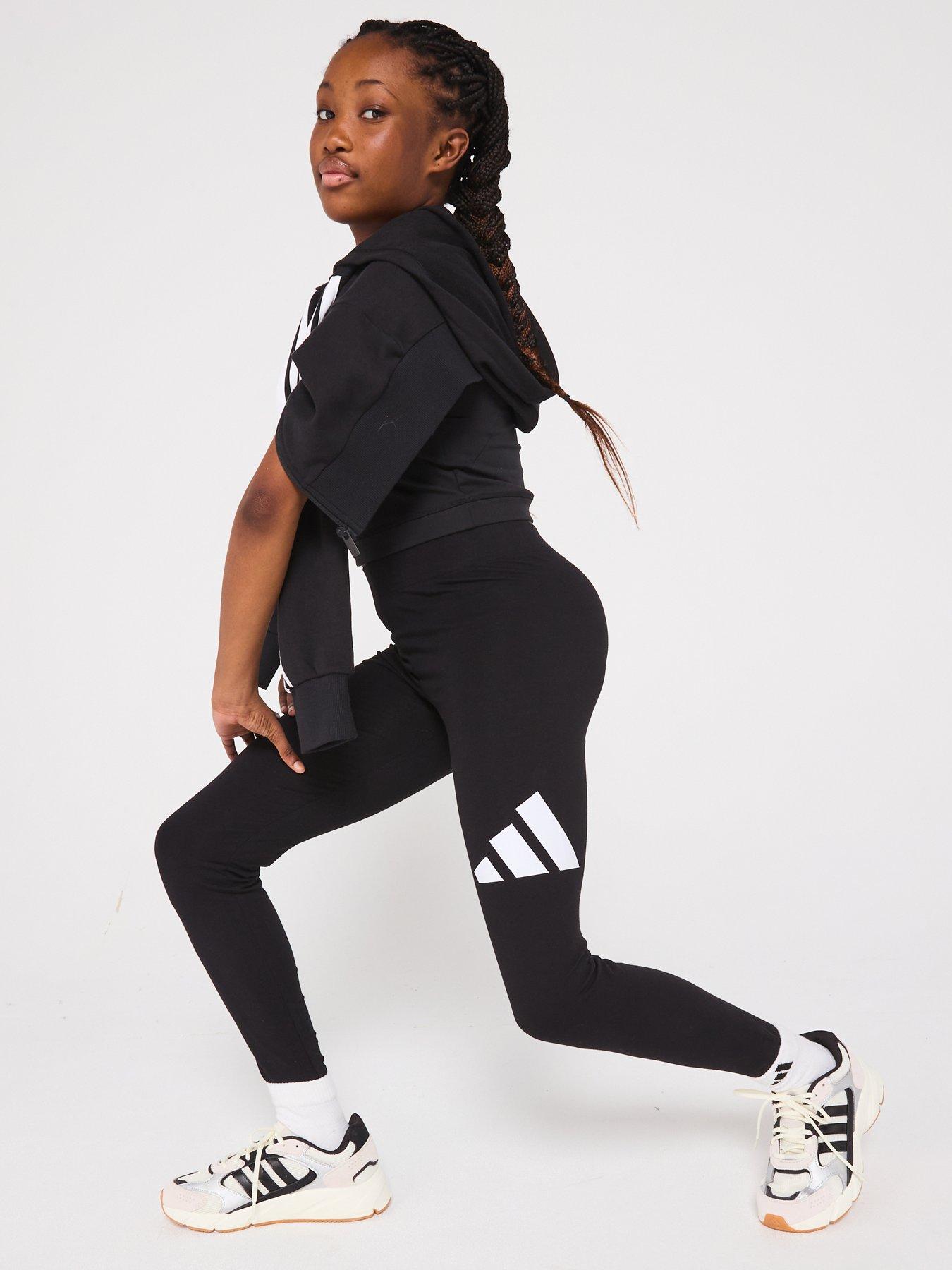 adidas Sportswear Junior Girls Essentials Leggings - Black | Very