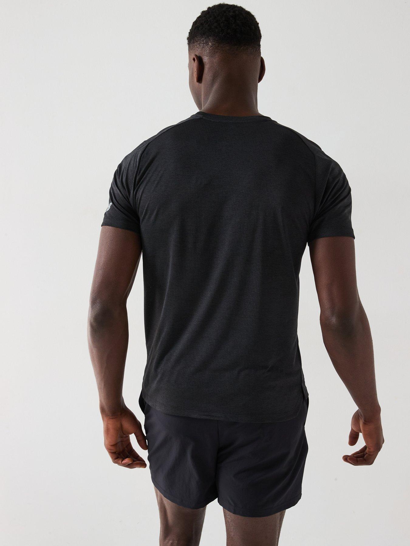 New Balance Men's Running Athletics Graphic T-Shirt - Black | Very